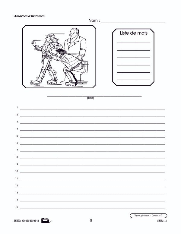 Amorces d'histoires 4e à 6e année