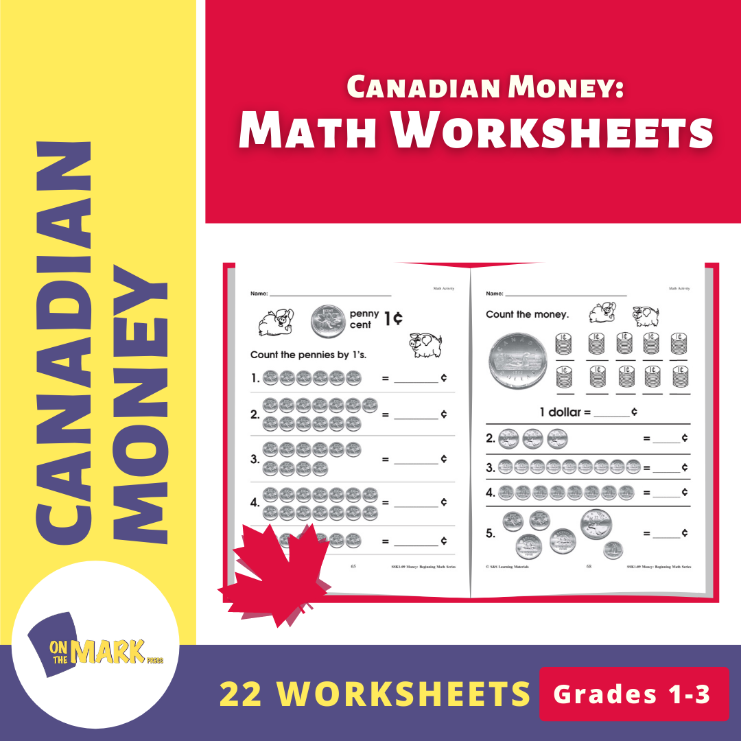 Money Math Worksheet Teaching Math Using Money Bank Of Canada Museum