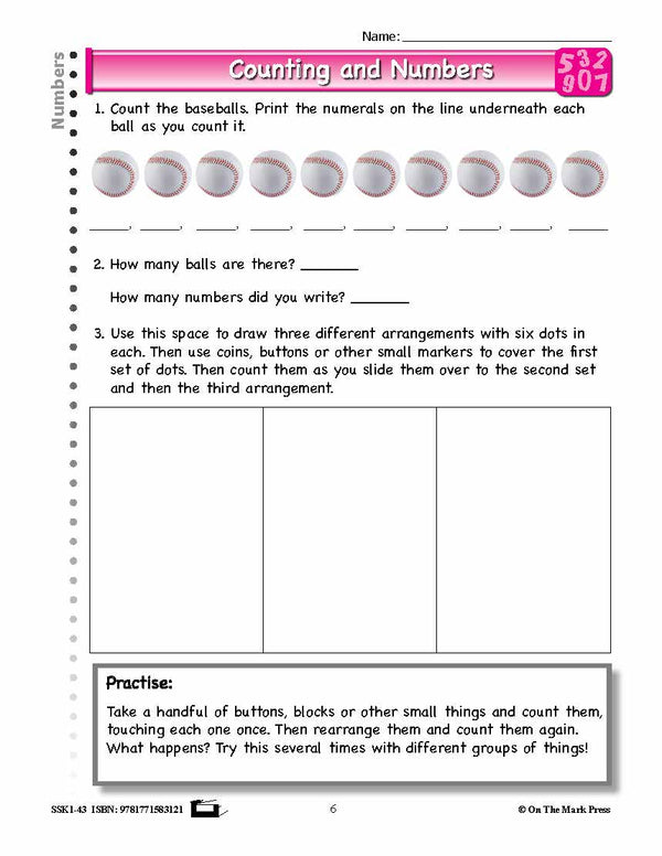 Canadian Numeration Lesson Plans & Activities Grade 1