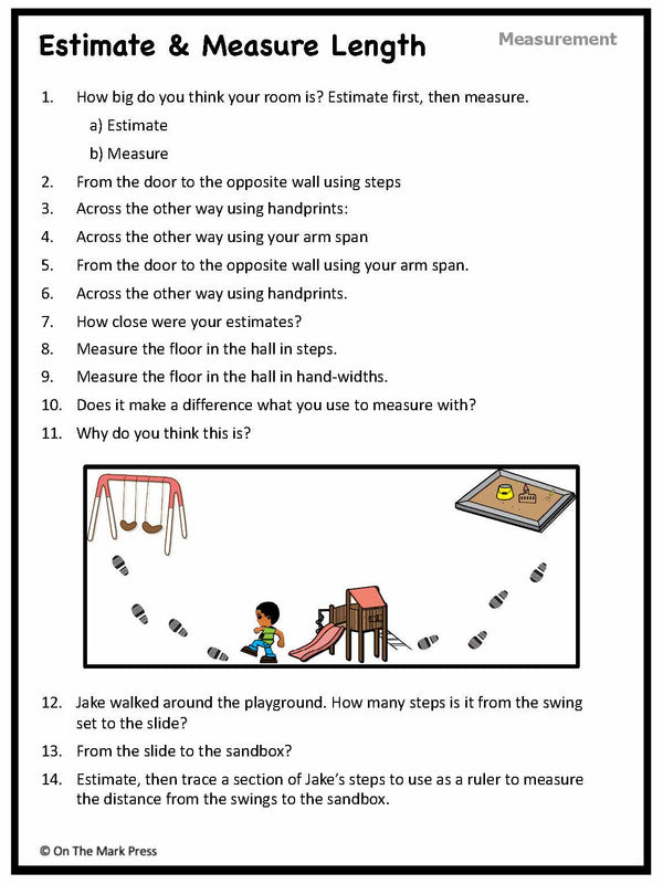 Canadian Measurement Lesson Plans & Activities Grade 2