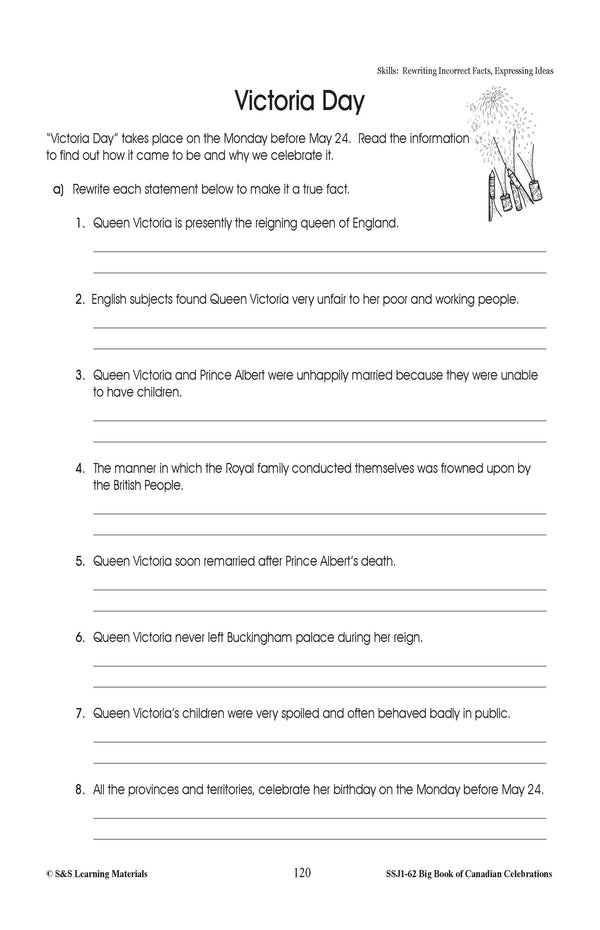 Victoria Day Gr. 4-6 E-Lesson Plan