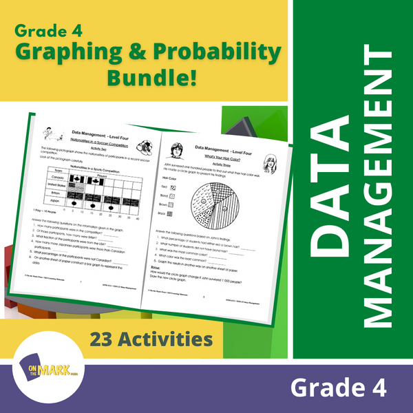 Grade 4 Graphing & Probability Bundle!
