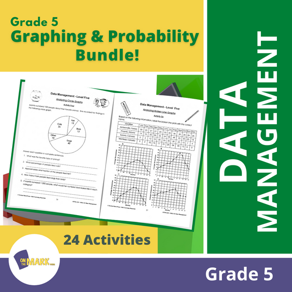 Grade 5 Graphing & Probability Bundle!