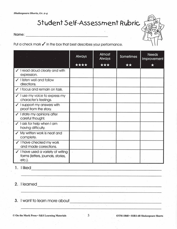 Macbeth Readers' Theater Script Grades 2-4