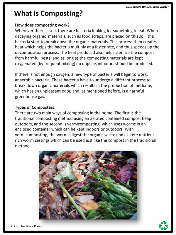 What is Composting? Lesson Grades 5-8