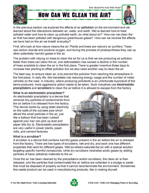 How Can We Clean the Air? Lesson Gr. 5-8