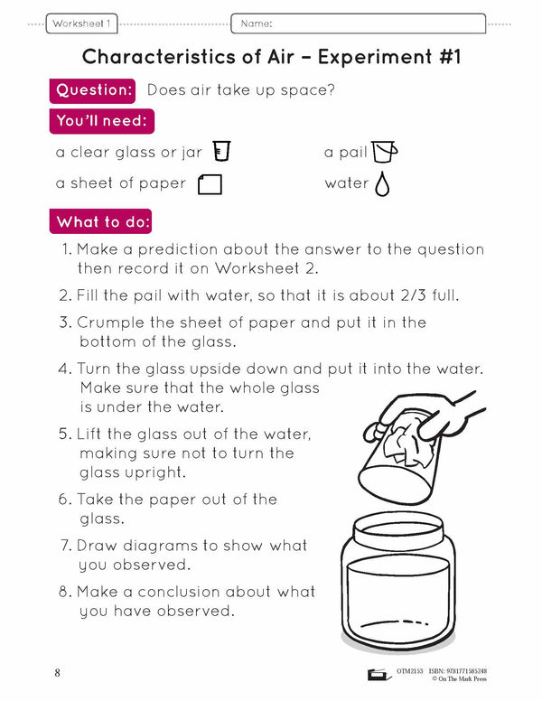 Learning About Air-Part One Lesson Plan Grade 2