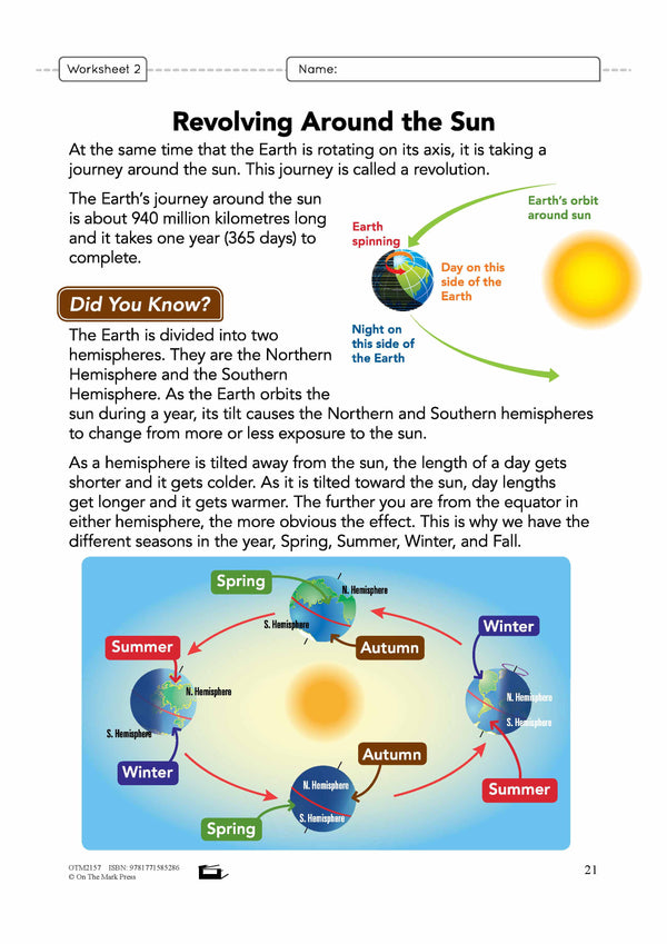 The View From Earth Grade 6 Lesson Plan