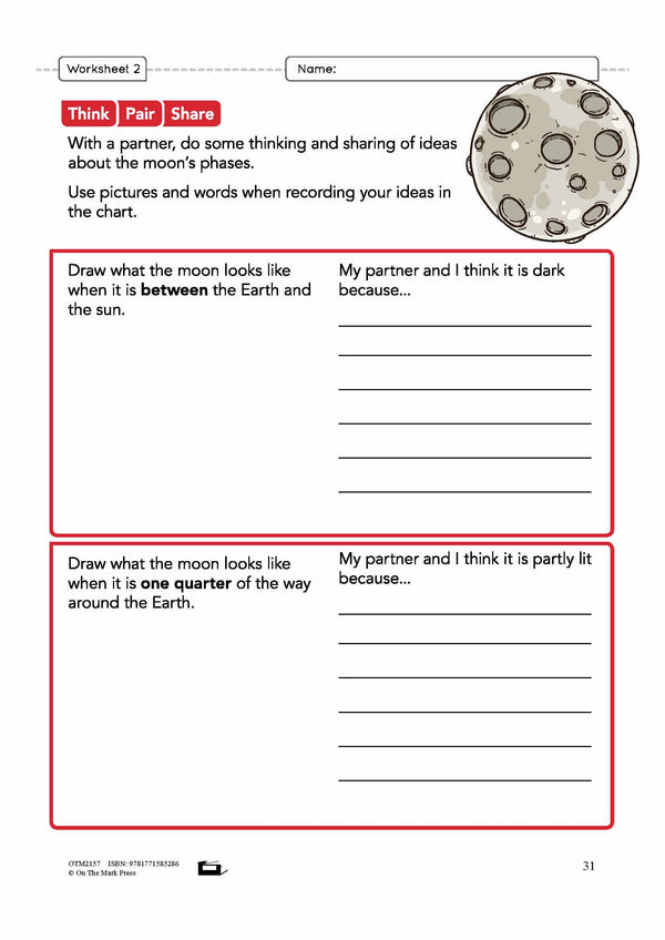 The Moon Grade 6 Lesson Plan