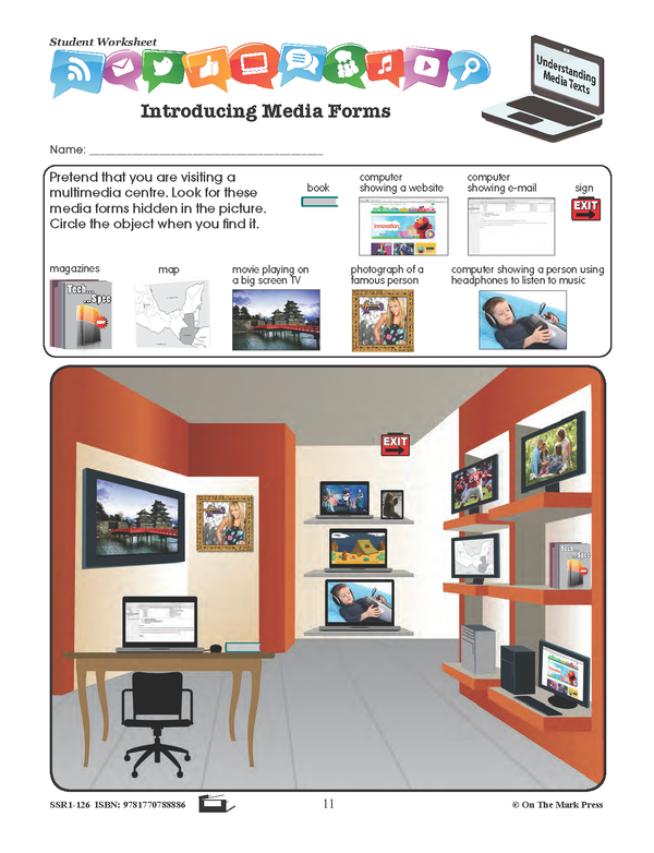 Introducing Media Forms Gr. 2-3 Lesson and Activities