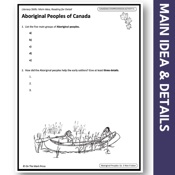 Aboriginal Peoples of Canada: A Social Studies/Reading Google Slides G