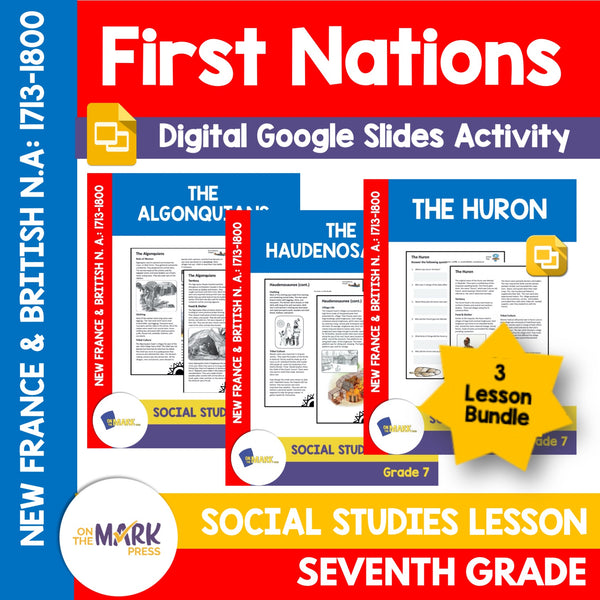 The First Nations People Grade 7 Google Slides Lesson & Printables Bun
