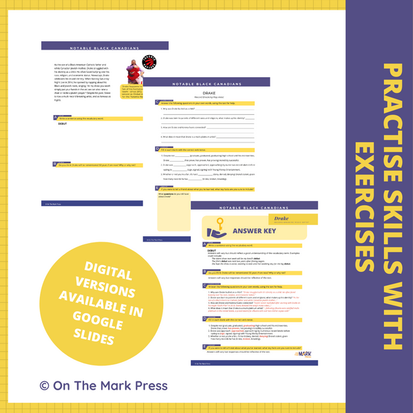 Drake, Google Slides Reading Lesson Grades 4+