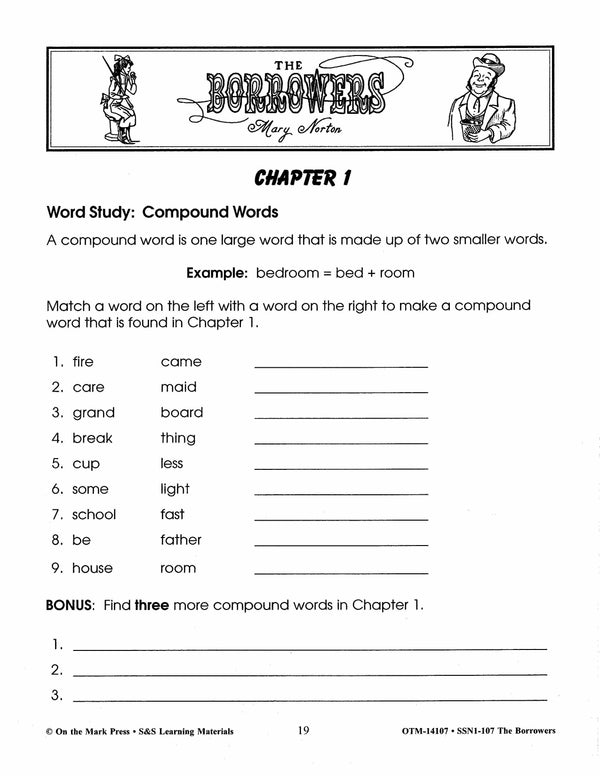 The Borrowers, by Mary Norton Lit Link Grades 4-6