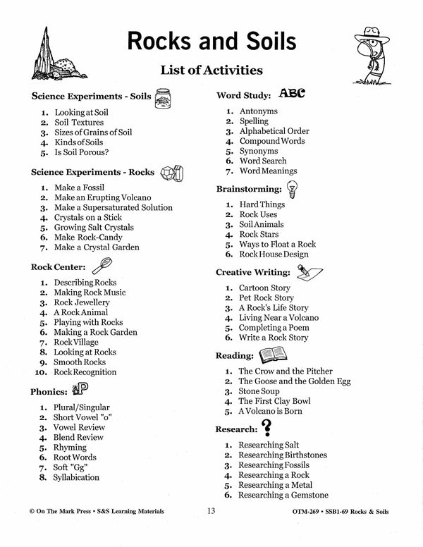 Rocks & Soils Grades 2-3