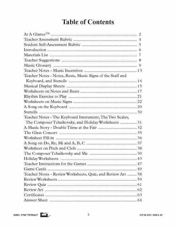 Music is Fun! Grade 5