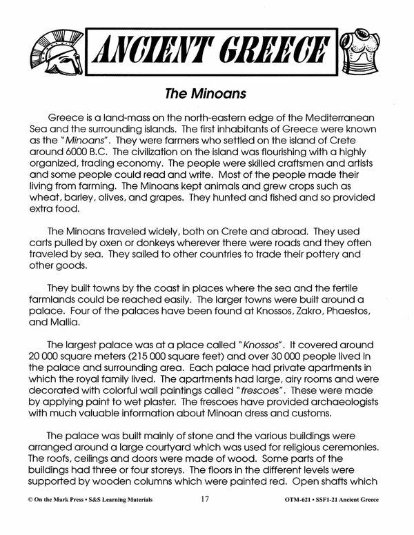 Ancient Greece Grades 4-6