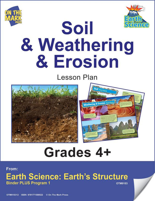 Soil & Weathering & Erosion Activities & Fast Fact Mini Posters Grades