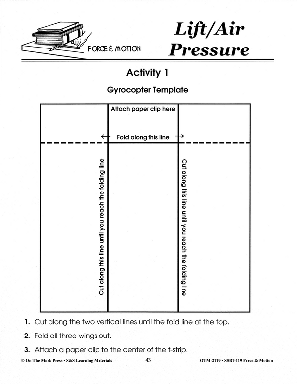 Lift & Air Pressure Activities Grades 4-6