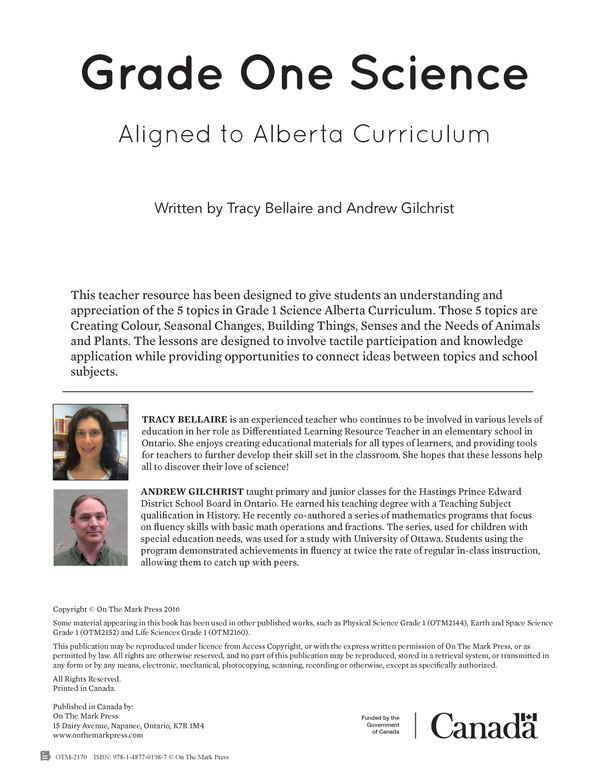 Alberta Grade 1 Science & Social Studies Full Year Savings Bundle!