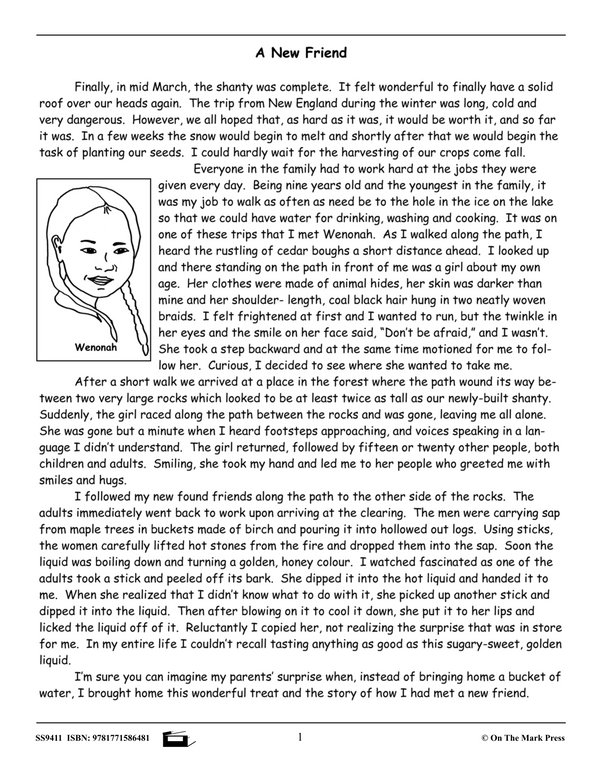 Reading Comprehension Exercises Grade 3 for Ontario Grade 3 Standardiz