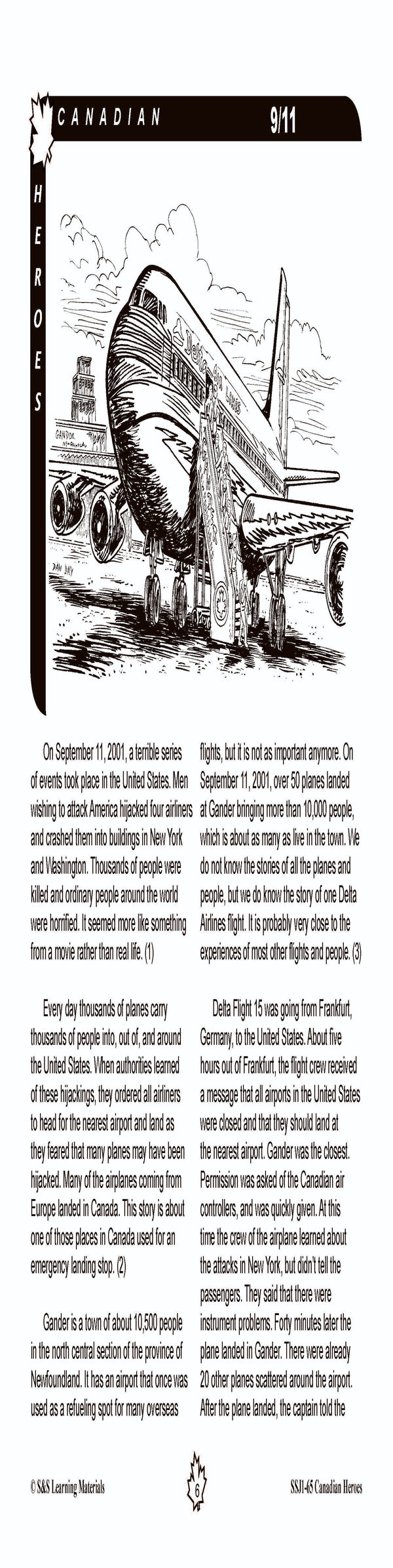 Canadian Heroes Grades 5-8 - everyday heroes in times of disaster, med