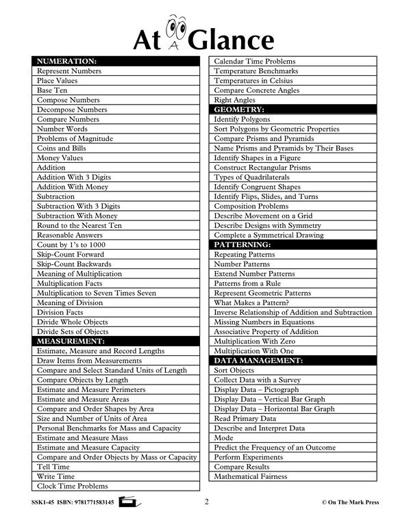 Mastering Canadian Grade 3 Math - Adheres to the Canadian Curriculum!
